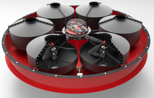 Drone Hopper, pensado para apagar fuegos - Revista Gadget